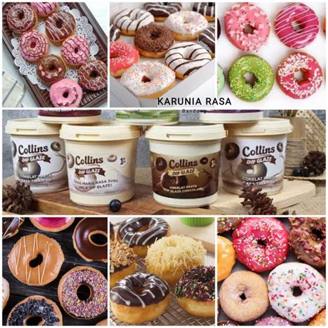 Jual Collins DIP GLAZE Coklat Shopee Indonesia