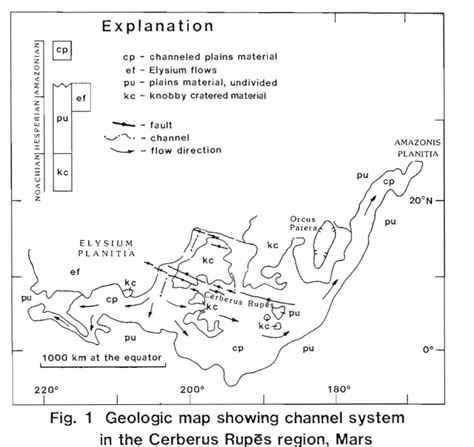 Sketch Map Digital Museum Of Planetary Mapping