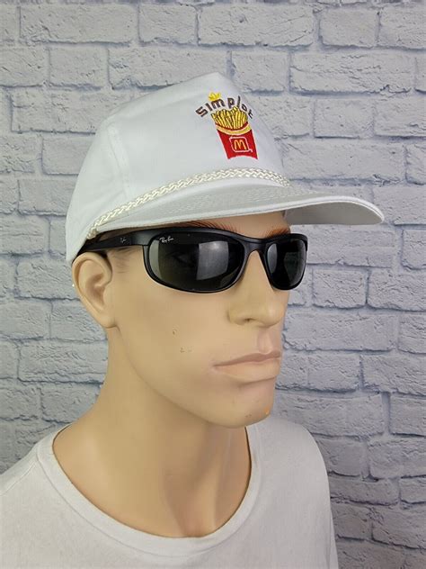 Vintage Mcdonalds Simplot French Fries White Trucker … Gem