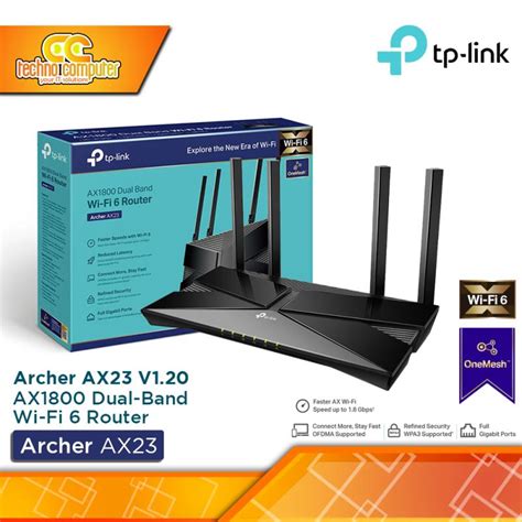 Jual Router Tp Link Archer Ax23 Ax1800 Dual Band Wi Fi 6 Router Ver 1