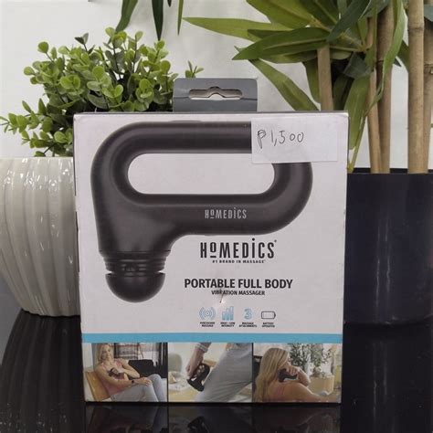 Homedics Portable Full Body Vibration Massager Health And Nutrition