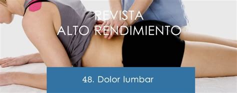 Dolor Lumbar Alto Rendimiento