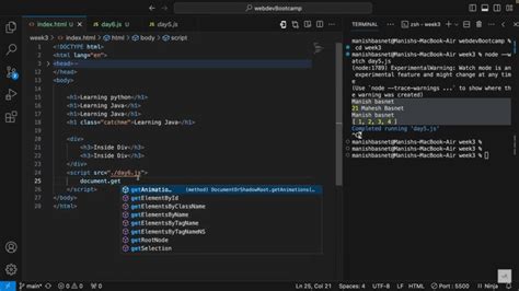 My Web Development Journey Selectors In Javascript Srishti Paudel
