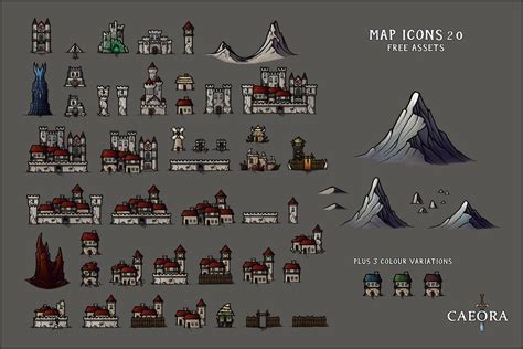 Looking For Icons Similar To Caeoras Map Icons Vtt