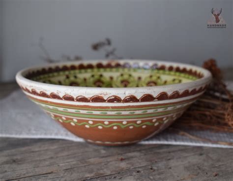 Миска Гуцульська кераміка Карпатські вироби та сувеніри