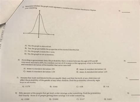 Solved Mine Whether The Graph Could Represent A Variable