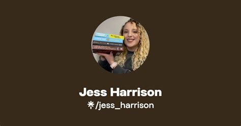 Jess Harrison Instagram Tiktok Linktree