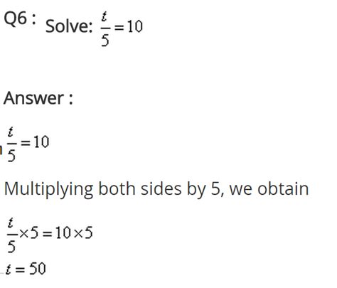 Ncert Solutions For Class Maths Chapter Linear Equations In One Variable Learn Cbse