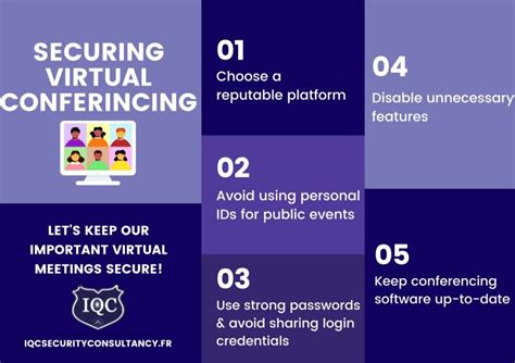 Iqc Security Consultancy On Linkedin Virtualconferecing Cybersecurity Dataprotection