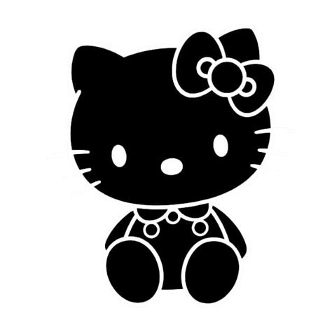 Printable Hello Kitty Stencil Printablelib