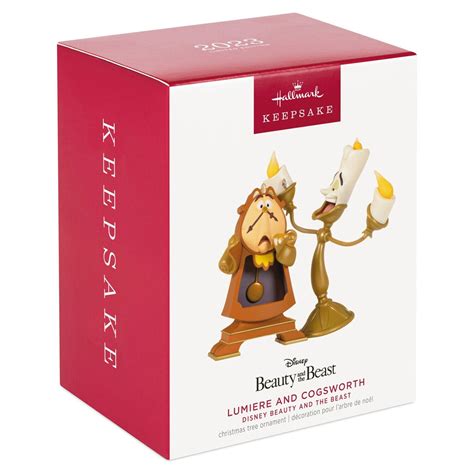 Hallmark Keepsake Ornament 2023 Disney Beauty And The Beast Lumiere