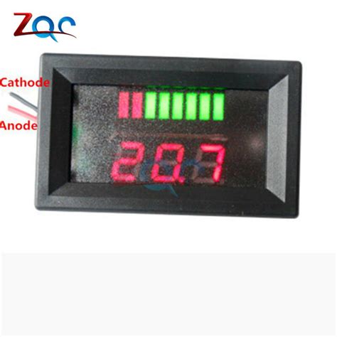 6v12v36v48v 자동차 납산 배터리 충전 레벨 표시기 배터리 테스터 리튬 배터리 용량 측정기 Led 테스터 전압계 측정 및 분석 장비