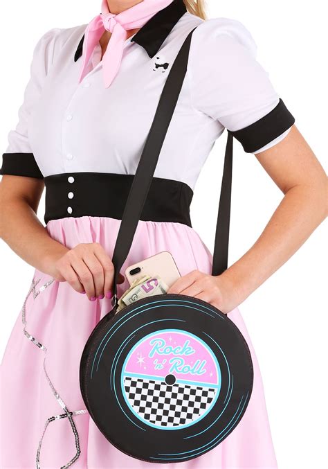 Vinyl Record Purse Accessory