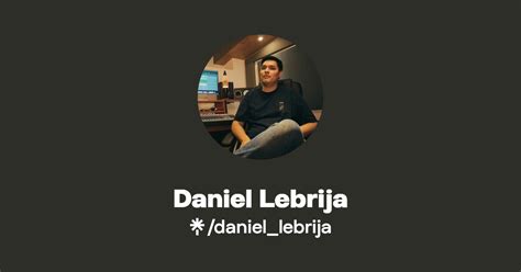 Daniel Lebrija Listen On Spotify Linktree