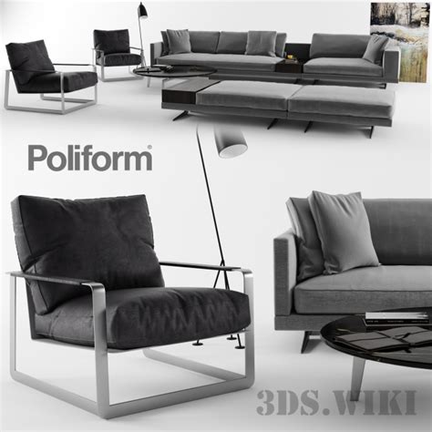 Poliform Set 05 Descargar Modelo 3d 8140