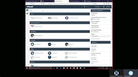 Access Cmd Terminal In Shared Hosting Cpanel Youtube