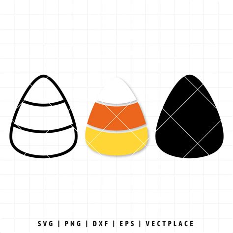 Candy Corn Halloween Svg Vectplace