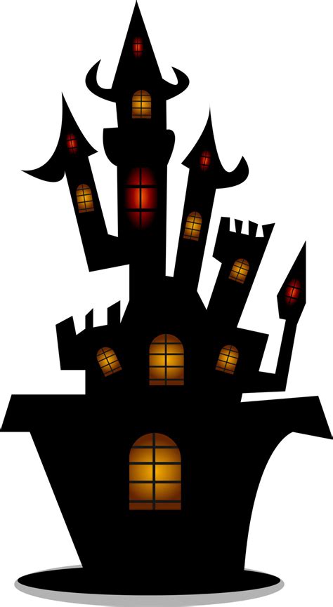 Halloween Witch House Haunted In Horror Night Spooky Icon 13595281