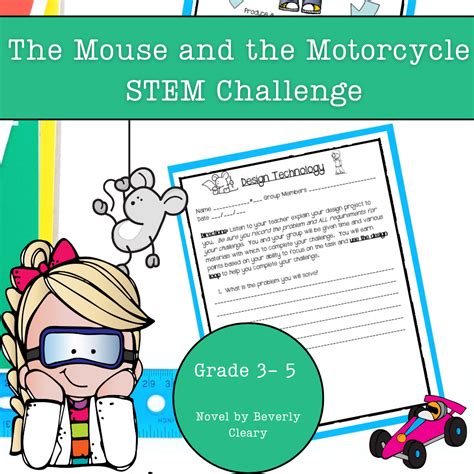 The Mouse And The Motorcycle Stem Experiment Stem Project By Teach Simple