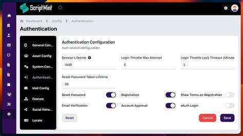 Litehrm Auth Configuration