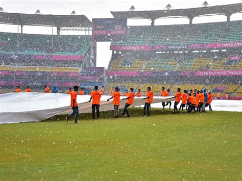 India Vs England Cricket World Cup Rain Washes Out India England