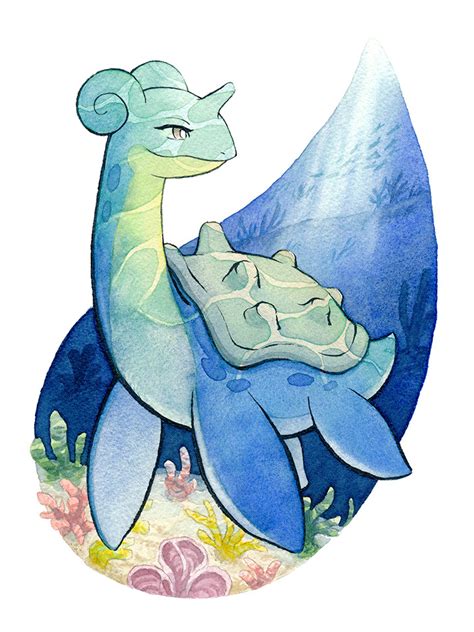 Lapras Pokemon Drawn By Oliver Hamlin Danbooru