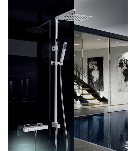 Colonne De Douche Sans Mitigeur Jacuzzi Rubinetteria Glint 0IQ00846JA00