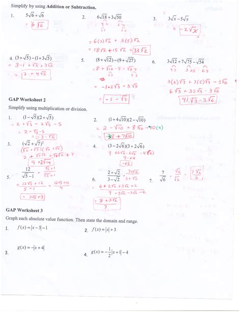Pre Ap Algebra 2 Amherst County High School