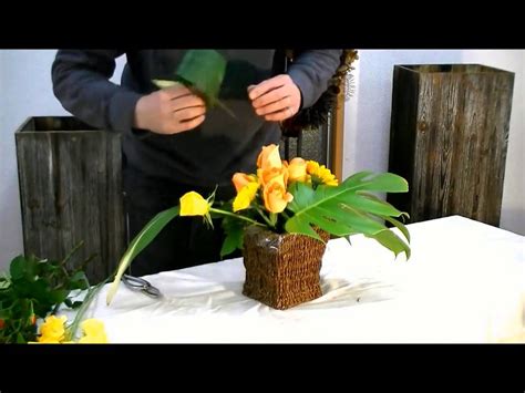 Потрясающая композиция из цветов своими руками школа флористики для