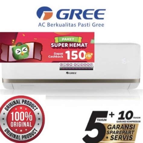 Promo Ac Split Gree Moo Pk Moo Series Gwc Moo Standart Diskon Di Seller Mahanani