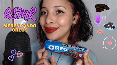 Asmr Merendando Oreos Youtube