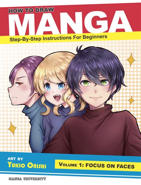 How To Draw Manga Focus On Faces Step By Step Instructions For Beginners Vol 1 By Manga