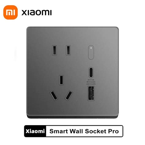 Xiaomi Smart Wall Socket Pro Smart Switch Socket Power Statistics Smart