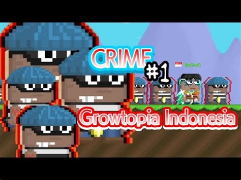 CRIME Growtopia Indonesia Melawan Villain 1 YouTube