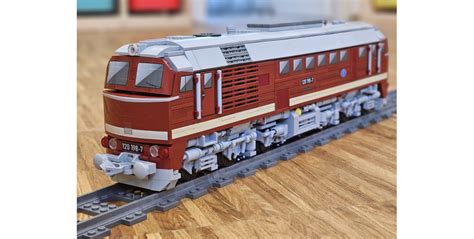 Lego Moc Diesel Locomotive Br120 Taiga Trommel By Langemat