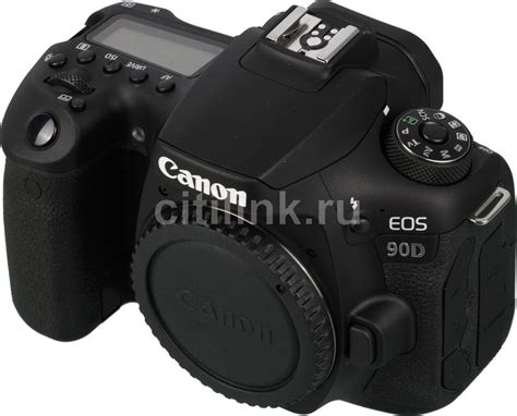 Зеркальный фотоаппарат Canon EOS 90D body, черный - купить в Ситилинк ...
