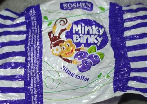 Конфеты Minky Binky калорийность пищевая ценность ⋙