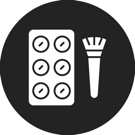 Makeup Palette Vector Icon 33179214 Vector Art At Vecteezy