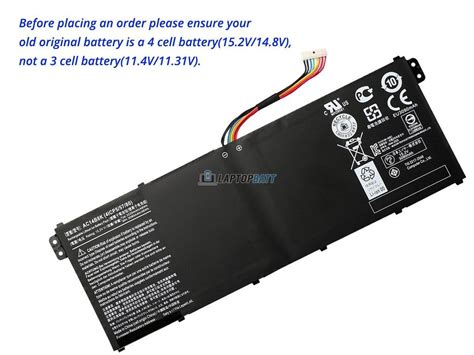 Acer AC14B8K(4ICP5/57/80) Compatibility List | LaptopBatt.com