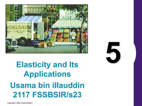 Elasticity And Its Application Its About How Supply And Demand Effect