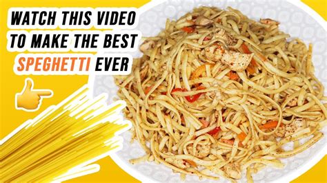 How To Make Tasty Spaghetti Recipe In English Chicken Vegetable