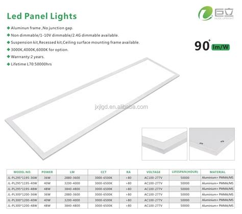 Recessedsuspended Flat Led Panel Light Indoor Buy Recessedsuspended
