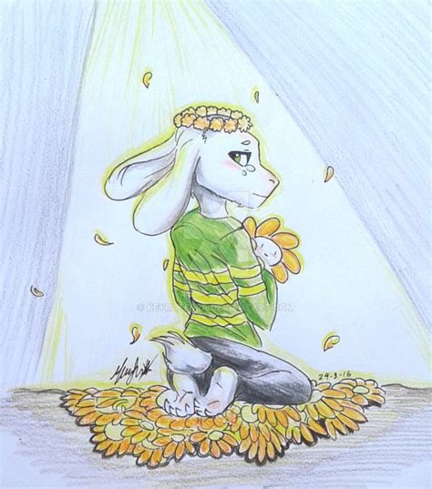 Asriel Dreemurr Flowey The Flower Undertale персонажи