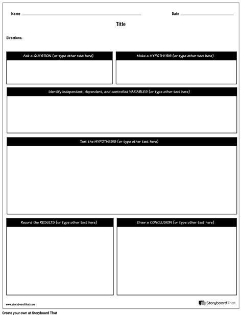 Lab Sheet With Variables Storyboard Por Worksheet Templates