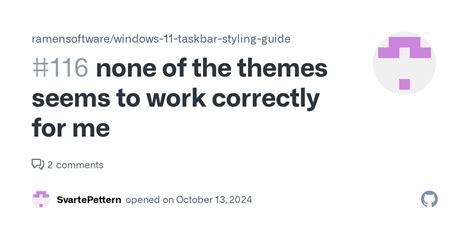 None Of The Themes Seems To Work Correctly For Me · Issue 116