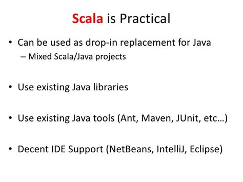 A Brief Intro To Scala