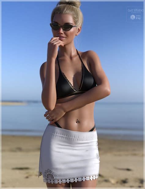 Dforce Mini Beach Skirt G8g81f Free High Quality Models