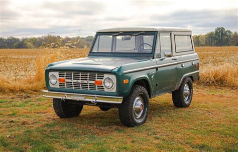 Solid Survivor 302 V 8 1975 Ford Bronco Barn Finds