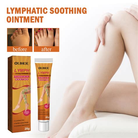 Ouhoe Lymphatic Soothing Ointment Detox Cream Armpit Lymph Unclogging