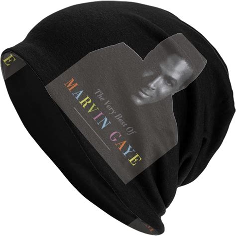 Marvin Music Gaye Singer Adult Knit Hat Unisex Casual